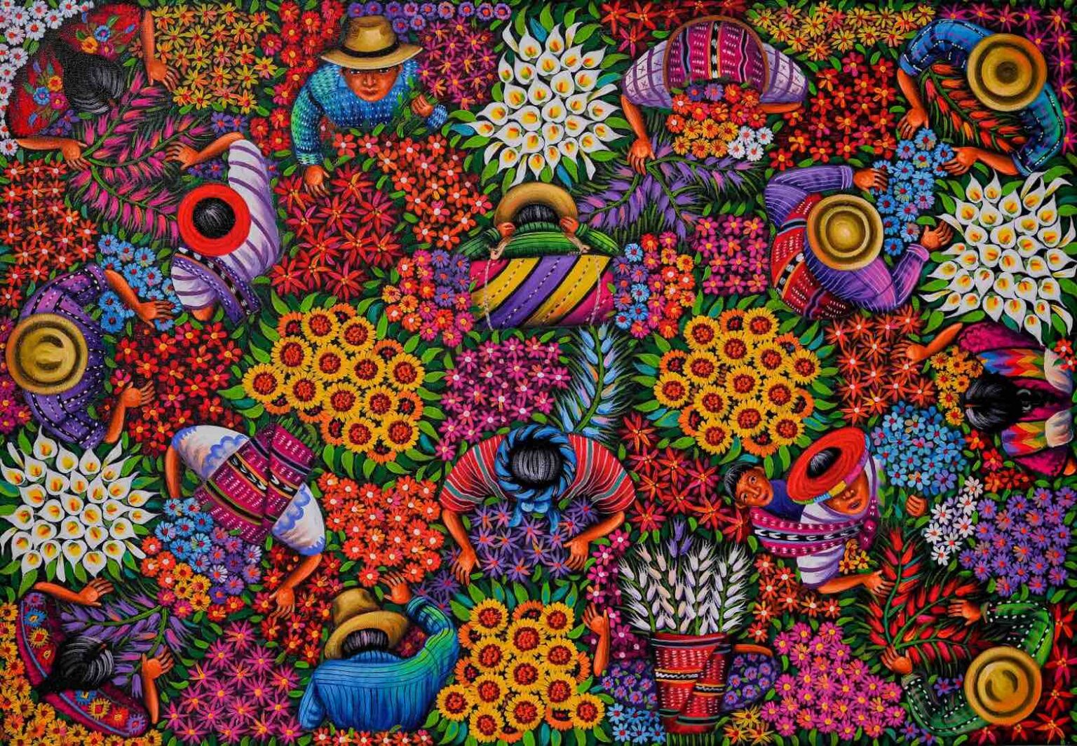 Flower Harvest - Art and Fable